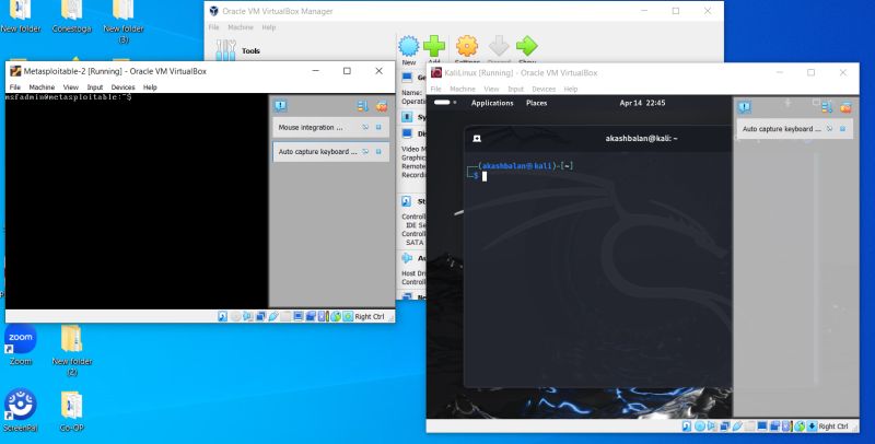 Penetration testing with Metasploitable 2 and Kali Linux | Akash Balan ... Penetration testing with Metasploitable 2 and Kali Linux | Akash Balan ...