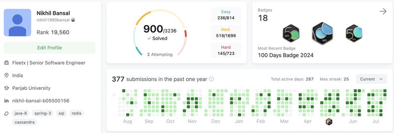 Nikhil bansal on LinkedIn: #leetcode #codingjourney #problemsolving # ... Nikhil bansal on LinkedIn: #leetcode #codingjourney #problemsolving # ...