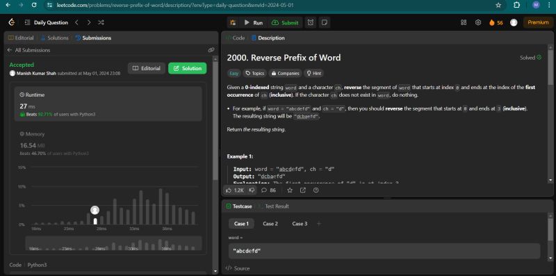 #day57 #100daysofcodingchallenge #leetcode #codingchallenge… | Manish ... #day57 #100daysofcodingchallenge #leetcode #codingchallenge… | Manish ...