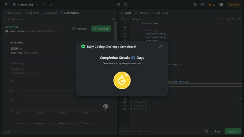 shivam sisodia on LinkedIn: #100daysofcode #leetcode #sql #coding # ... shivam sisodia on LinkedIn: #100daysofcode #leetcode #sql #coding # ...