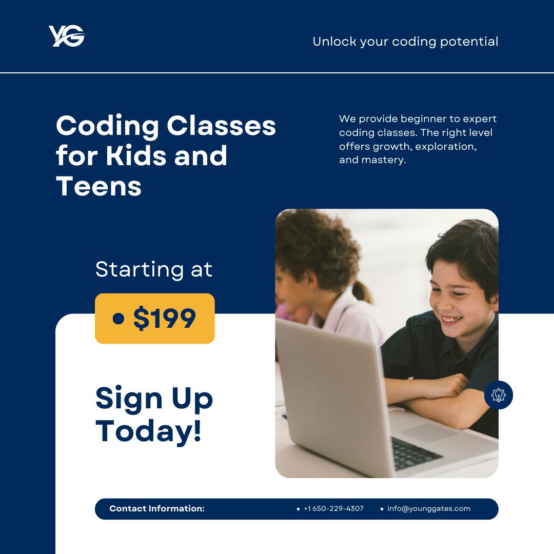 Young Gates on LinkedIn: #futurecoders #codingforkids # ... Young Gates on LinkedIn: #futurecoders #codingforkids # ...