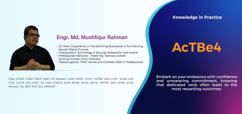 Engr. Md. Mushfiqur Rahman, CISA, CISSP, CCISO, OSCP, LPT(Master ... Engr. Md. Mushfiqur Rahman, CISA, CISSP, CCISO, OSCP, LPT(Master ...