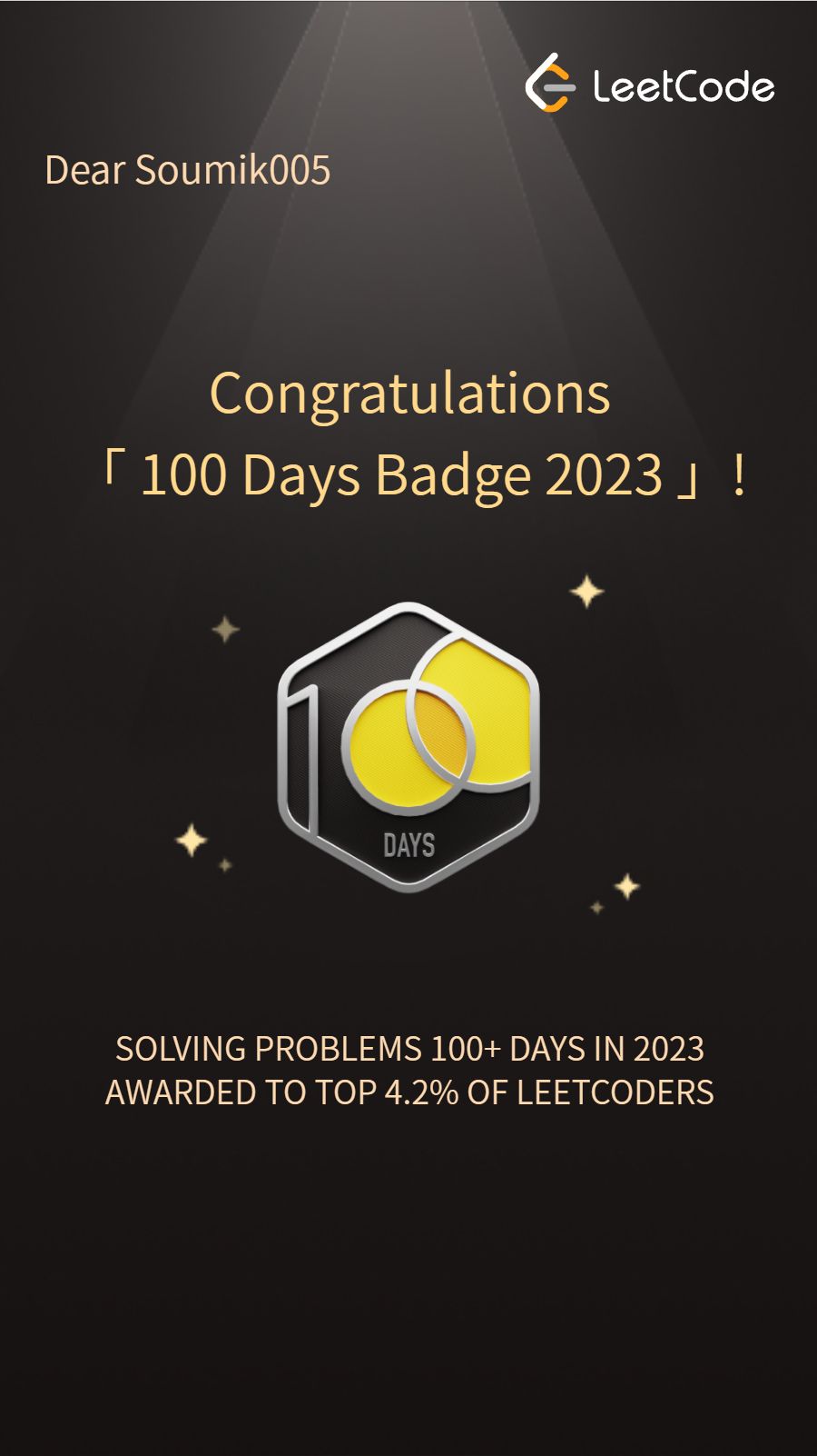 Soumik Pal on LinkedIn: #leetcode #leetcode2023 #leetcode100days ... Soumik Pal on LinkedIn: #leetcode #leetcode2023 #leetcode100days ...