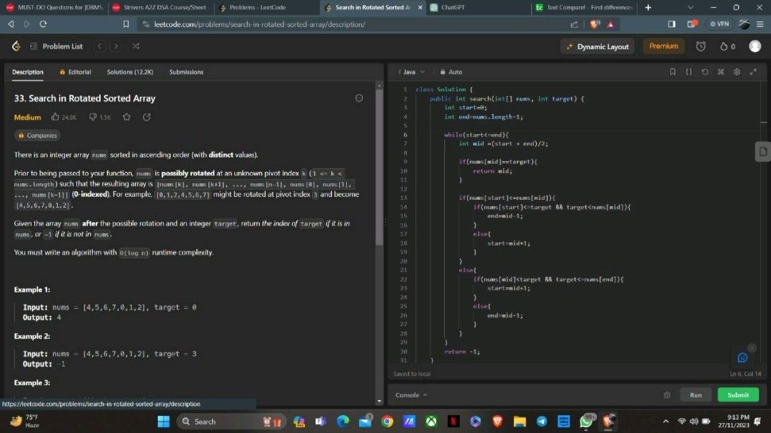 Balaji Selvaraj on LinkedIn: #leetcode #codingchallenge #day1 # ... Balaji Selvaraj on LinkedIn: #leetcode #codingchallenge #day1 # ...