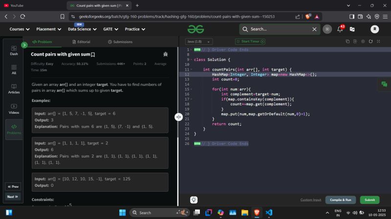 #160dayscodingchallenge #gfg #dsa #codingchallenge #day43 #java ... #160dayscodingchallenge #gfg #dsa #codingchallenge #day43 #java ...