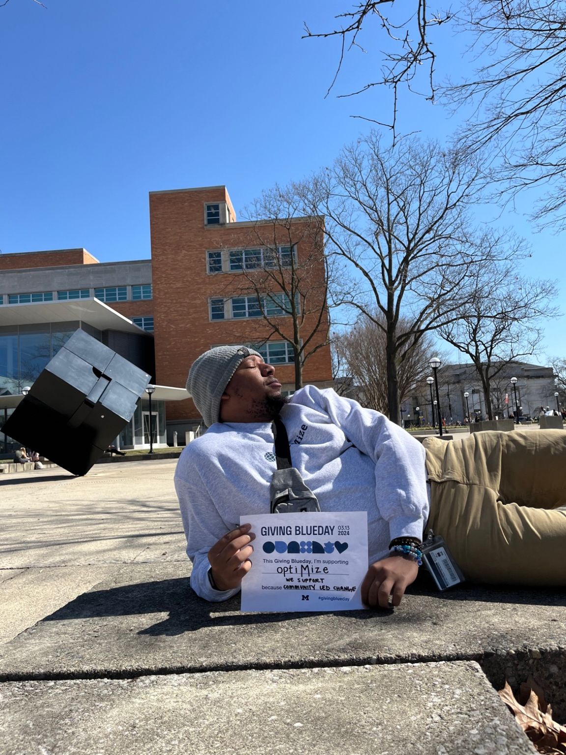 #givingblueday | Dallas McGhee-Henry #givingblueday | Dallas McGhee-Henry