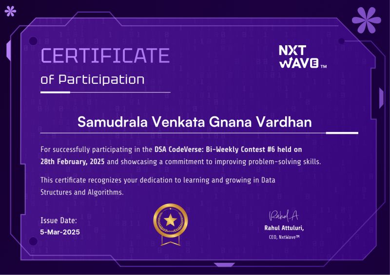 #dsa #coding #problemsolving #continuouslearning #nxtwave #codeverse ... #dsa #coding #problemsolving #continuouslearning #nxtwave #codeverse ...