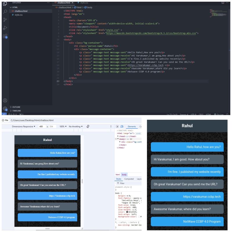 Ganeshan Sivakumar on LinkedIn: #html #css #vscode #ccbp #nxtwave # ... Ganeshan Sivakumar on LinkedIn: #html #css #vscode #ccbp #nxtwave # ...