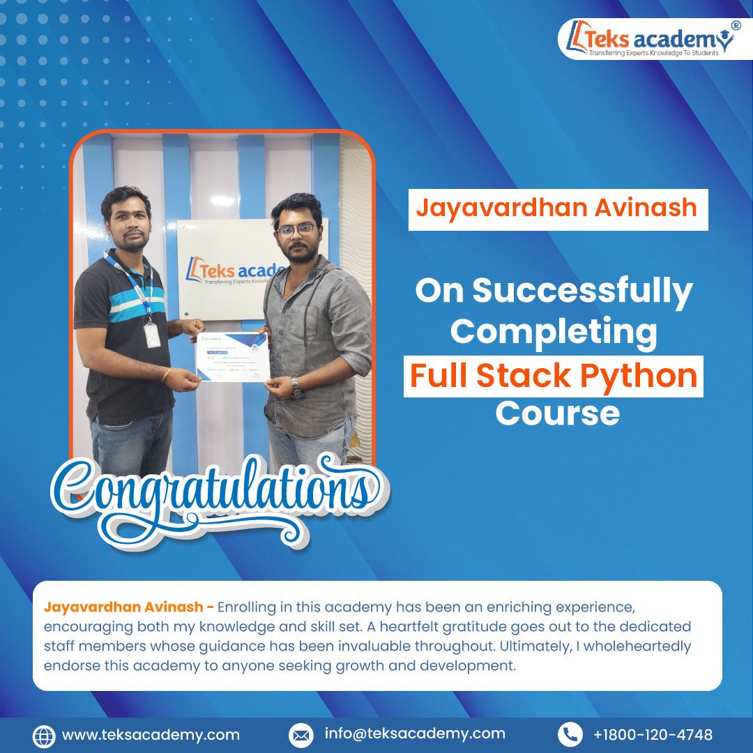#fullstack #fullstackdevelopment #python #pythonprogrammer… | Teks Academy #fullstack #fullstackdevelopment #python #pythonprogrammer… | Teks Academy