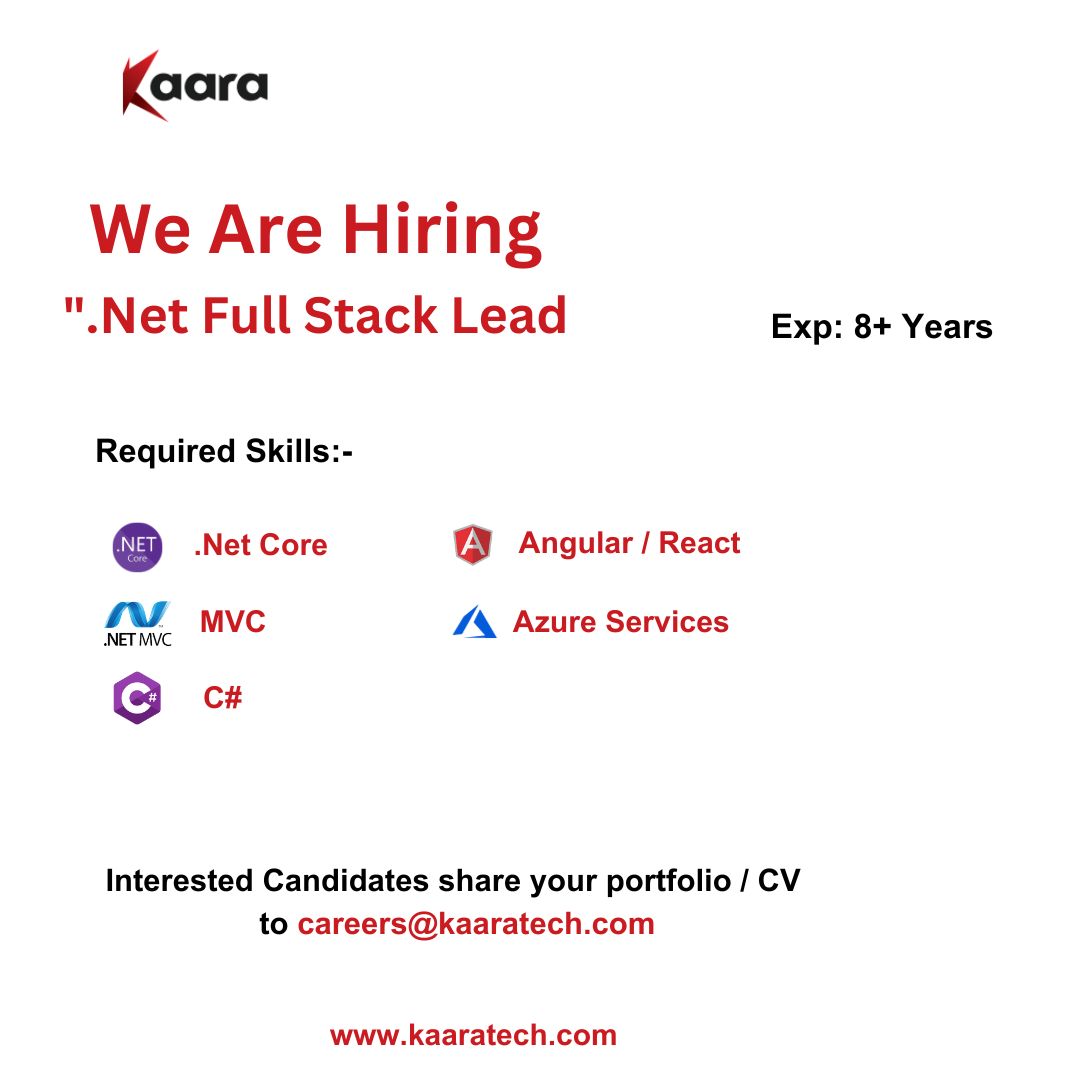 Kaara on LinkedIn: #kaara #kaaratech #azure #dotnet #angular #mvc # ... Kaara on LinkedIn: #kaara #kaaratech #azure #dotnet #angular #mvc # ...
