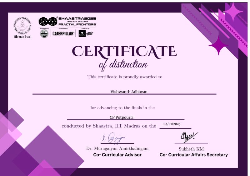#shaastra2024 #finalistrecognition #iitmadras #grateful #readyformore ... #shaastra2024 #finalistrecognition #iitmadras #grateful #readyformore ...