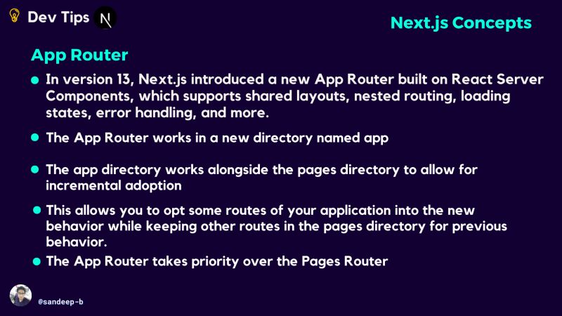 #sandtips #react #nextjs #js | Sandeep Balachandran #sandtips #react #nextjs #js | Sandeep Balachandran