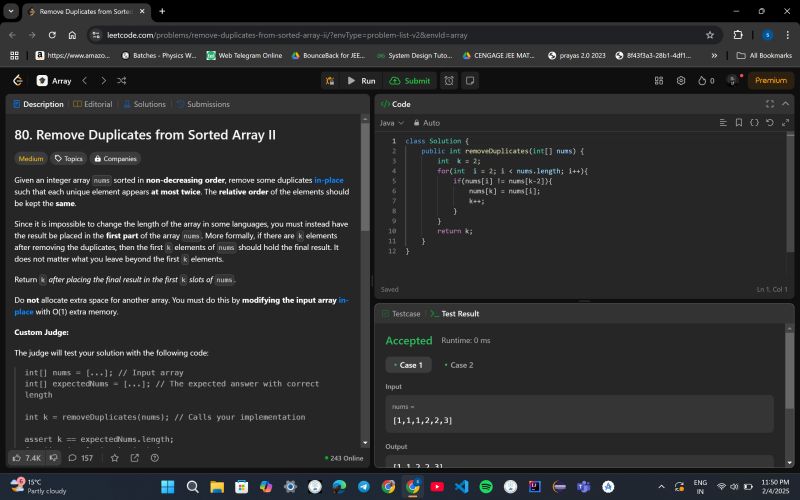 #dsawithkunal #twopointers #leetcode #problemsolving #coding | Dushyant ... #dsawithkunal #twopointers #leetcode #problemsolving #coding | Dushyant ...