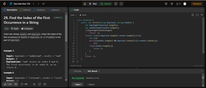 Aakash Tangudu on LinkedIn: #100daysofcode #leetcode #java #dsa ... Aakash Tangudu on LinkedIn: #100daysofcode #leetcode #java #dsa ...