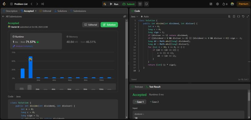 Harish Murugesan on LinkedIn: #30daysofcode #leetcode Harish Murugesan on LinkedIn: #30daysofcode #leetcode