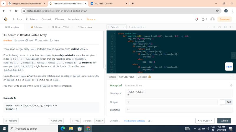 Kanimozhi Janarthanan on LinkedIn: #100daysofcode #python #binarysearch ... Kanimozhi Janarthanan on LinkedIn: #100daysofcode #python #binarysearch ...