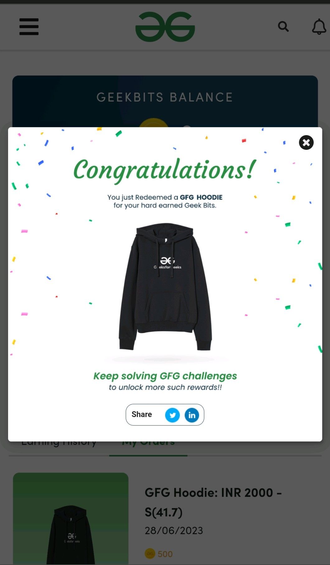 Pavan Kalyan Mahanty on LinkedIn: #gfghoodie #geekbits #gfg #potd Pavan Kalyan Mahanty on LinkedIn: #gfghoodie #geekbits #gfg #potd