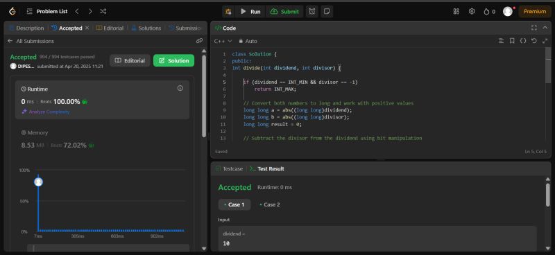 #100daysleetcode #100daysofcode #leetcode #bitmanipulation… | Dipesh ... #100daysleetcode #100daysofcode #leetcode #bitmanipulation… | Dipesh ...