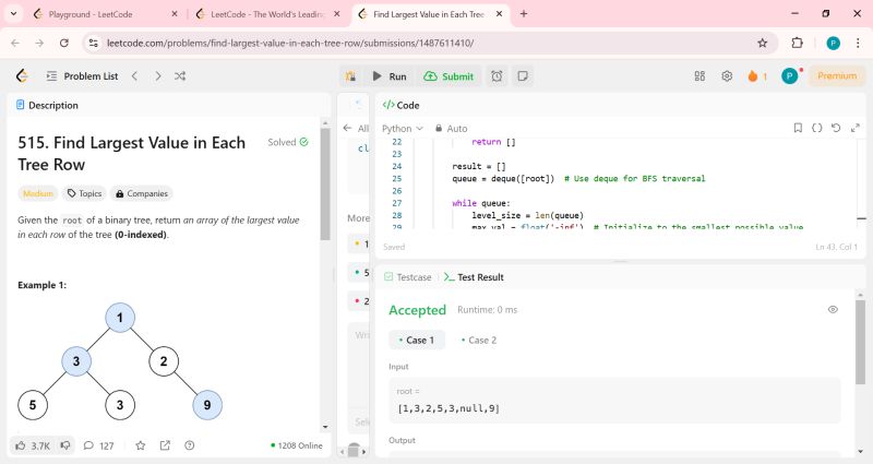 Punith H on LinkedIn: #python #leetcode #codingjourney # ... Punith H on LinkedIn: #python #leetcode #codingjourney # ...