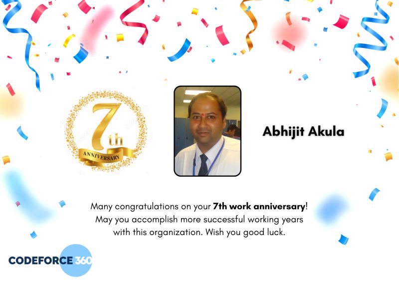 CodeForce 360 on LinkedIn: #employeeappreciation #workanniversary # ... CodeForce 360 on LinkedIn: #employeeappreciation #workanniversary # ...