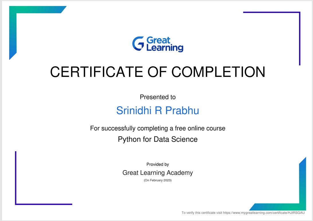 #python #datascience #greatlearning #certification #lifelonglearning ... #python #datascience #greatlearning #certification #lifelonglearning ...