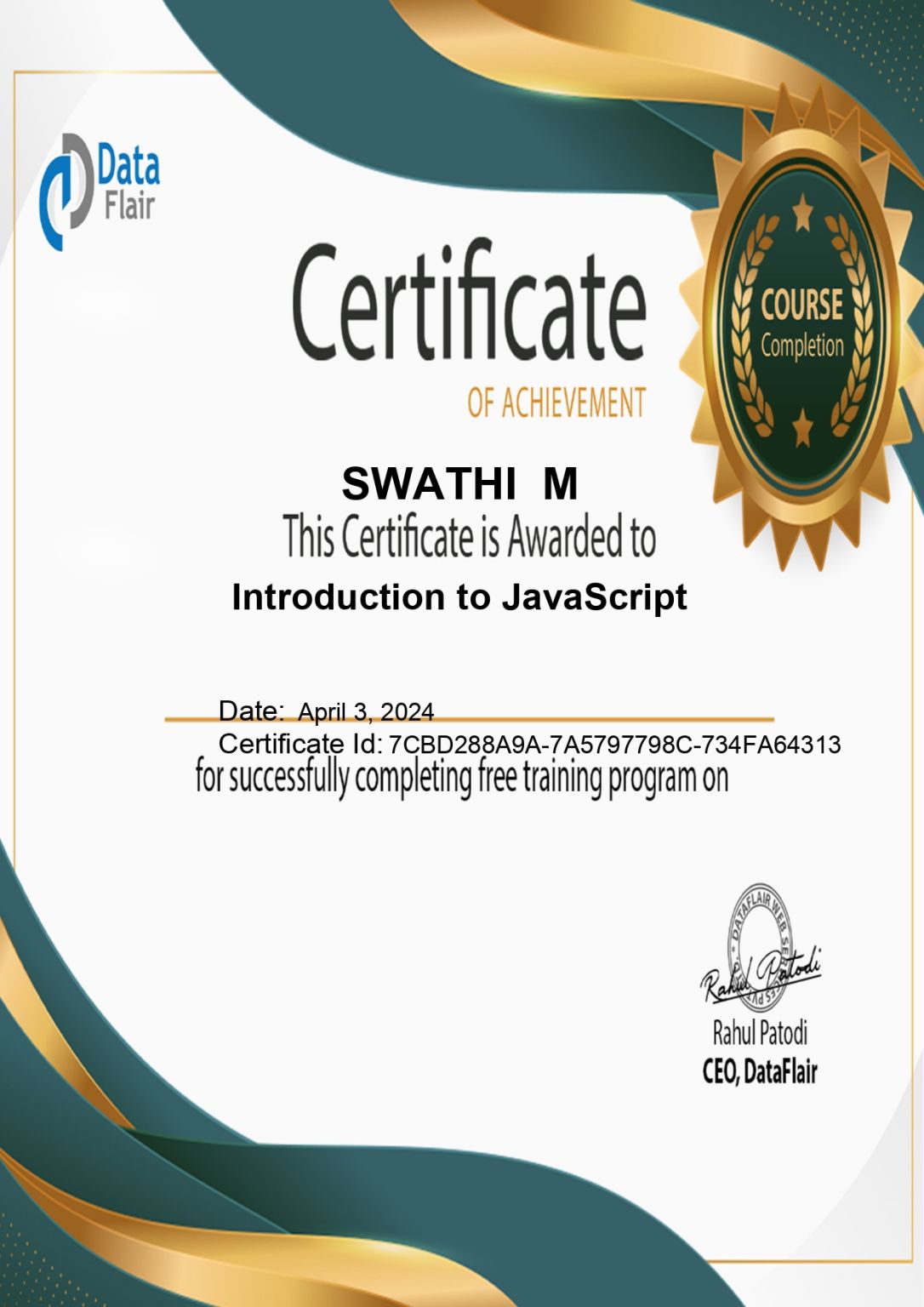 Swathi M on LinkedIn: #javascript #webdevelopment #dataflair # ... Swathi M on LinkedIn: #javascript #webdevelopment #dataflair # ...