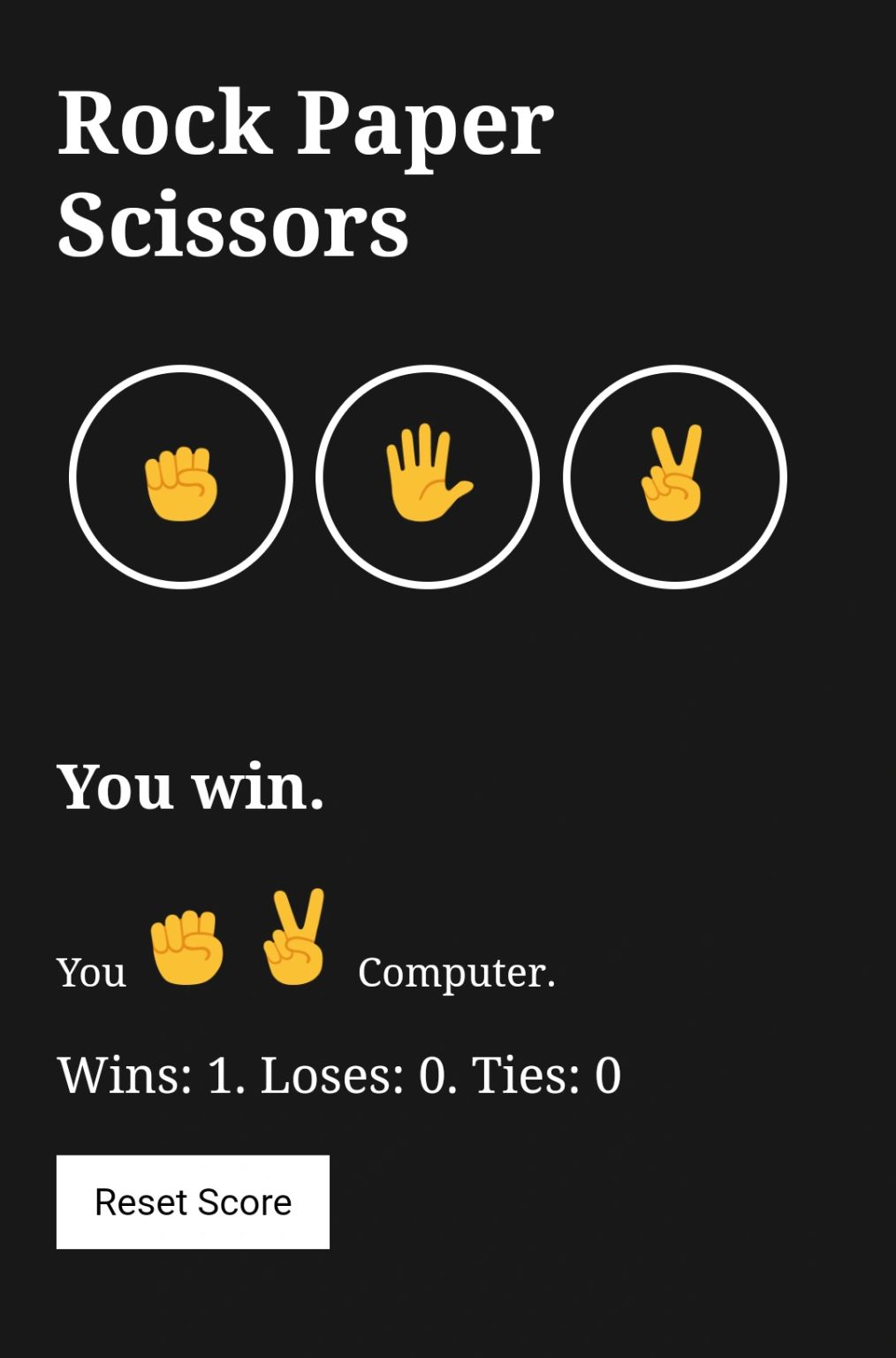 Sk Jawed Ali on LinkedIn: #rockpaperscissors #html #css #javascript Sk Jawed Ali on LinkedIn: #rockpaperscissors #html #css #javascript