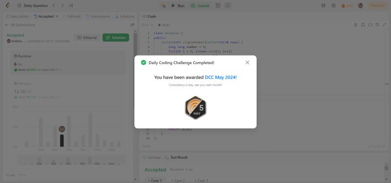 KRISHNA NAND MISHRA on LinkedIn: #leetcode #achievement #problemsolving ... KRISHNA NAND MISHRA on LinkedIn: #leetcode #achievement #problemsolving ...