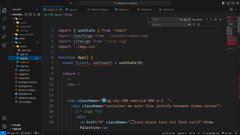 Rahat Hasan Codes on LinkedIn: REACT-TAILWIND-VITE AND REACT ROUTER ... Rahat Hasan Codes on LinkedIn: REACT-TAILWIND-VITE AND REACT ROUTER ...