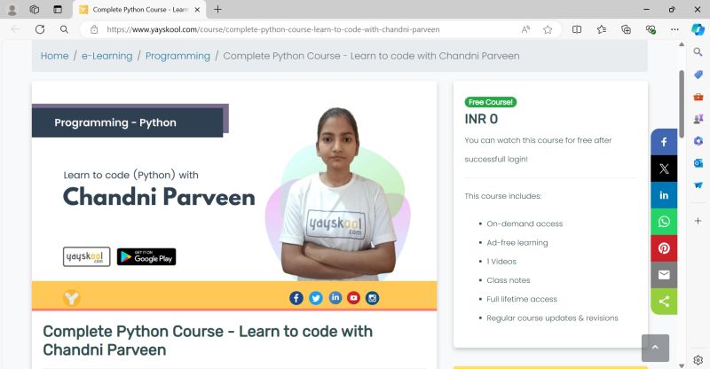 Chandni Parveen on LinkedIn: #python #programming #teaching #education ... Chandni Parveen on LinkedIn: #python #programming #teaching #education ...