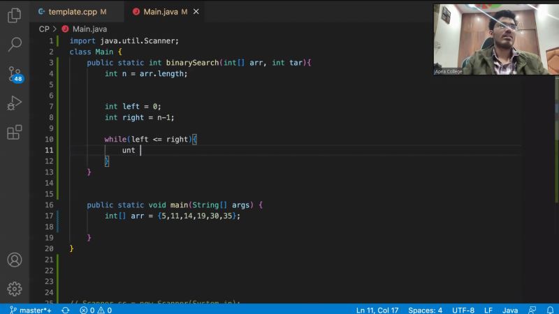 Sidrah Tola on LinkedIn: #100daysofcode #dsa #java #binarysearch # ... Sidrah Tola on LinkedIn: #100daysofcode #dsa #java #binarysearch # ...