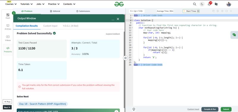 Deepak Katiyar on LinkedIn: #gfg160 #codingjourney #problemsolving #gfg ... Deepak Katiyar on LinkedIn: #gfg160 #codingjourney #problemsolving #gfg ...