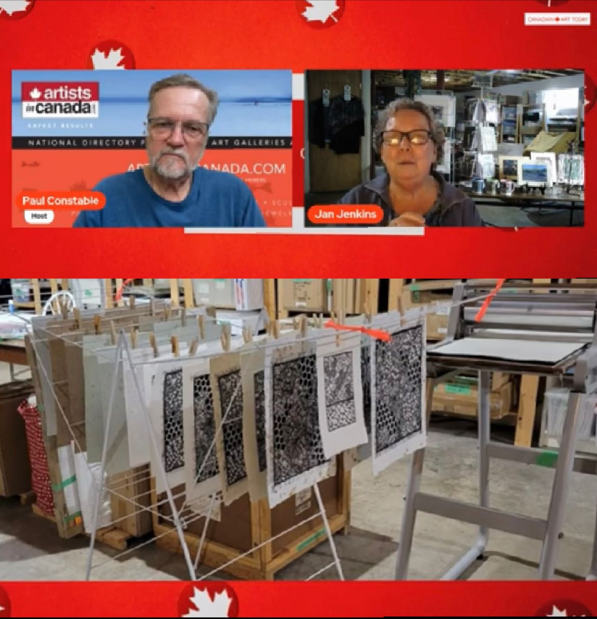 It’s always a pleasure to talk with artist members on Canadian Art ... It’s always a pleasure to talk with artist members on Canadian Art ...