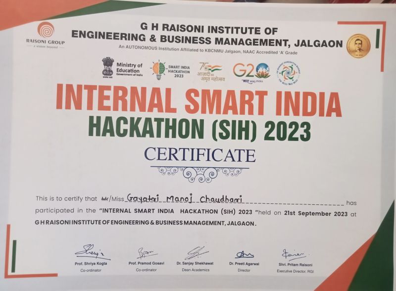 Gayatri Chaudhari on LinkedIn: : 🚀 Excited to share that I’ve ... Gayatri Chaudhari on LinkedIn: : 🚀 Excited to share that I’ve ...
