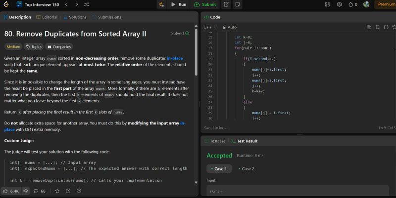 Shivam Shukla on LinkedIn: #100daysofcode #day85 #leetcode # ... Shivam Shukla on LinkedIn: #100daysofcode #day85 #leetcode # ...