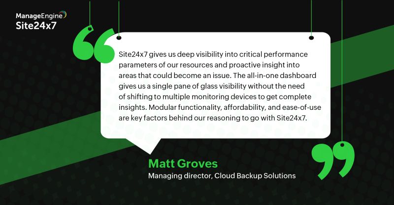 ManageEngine Site24x7 on LinkedIn: #site24x7 ManageEngine Site24x7 on LinkedIn: #site24x7