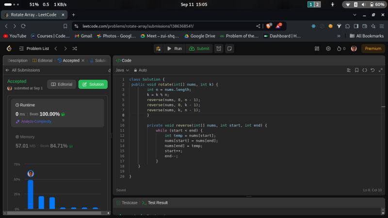 Resolved a DSA problem on LeetCode | kanishk soni posted on the topic ... Resolved a DSA problem on LeetCode | kanishk soni posted on the topic ...