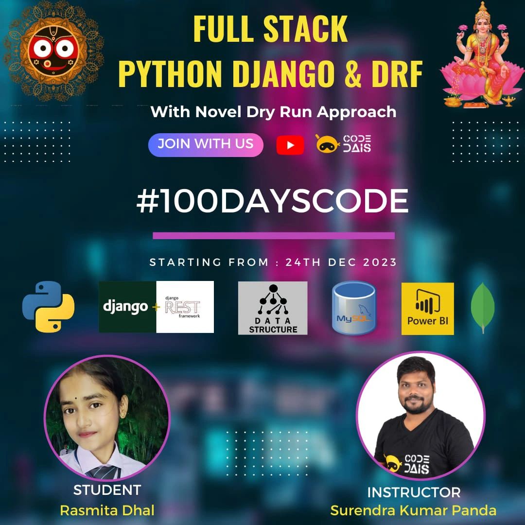 I'm starting the #100DaysOfCode challenge! | Rasmita Dhal posted on the ... I'm starting the #100DaysOfCode challenge! | Rasmita Dhal posted on the ...