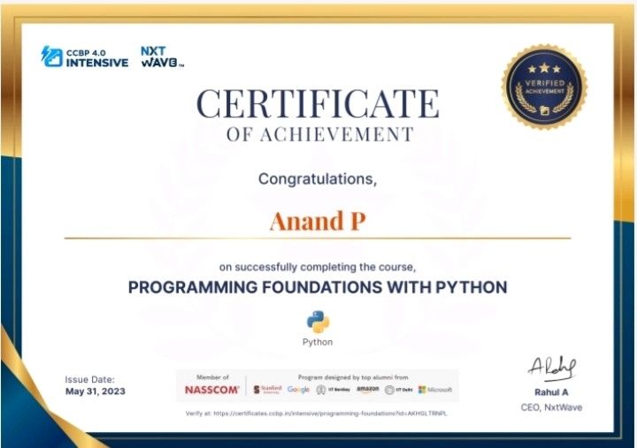 Anand P on LinkedIn: #day59 #learningprogress #nxtwave #sql #database # ... Anand P on LinkedIn: #day59 #learningprogress #nxtwave #sql #database # ...