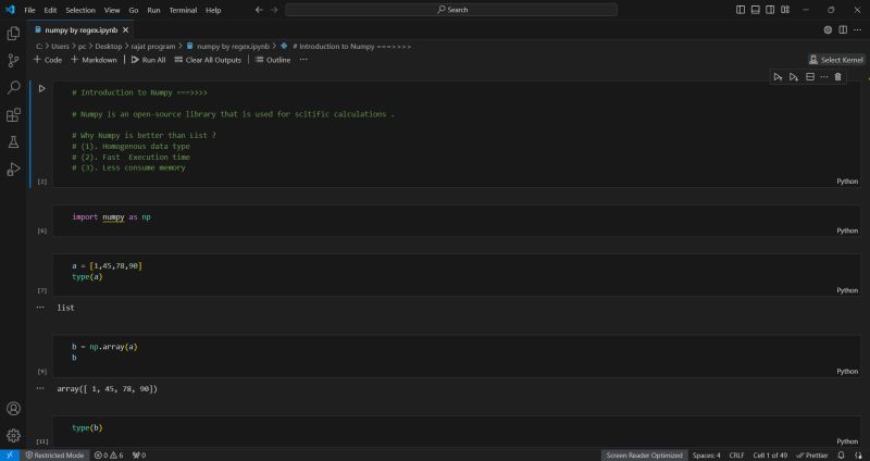 Rajat Sharma on LinkedIn: #numpy #datascience #python #learningjourney ... Rajat Sharma on LinkedIn: #numpy #datascience #python #learningjourney ...