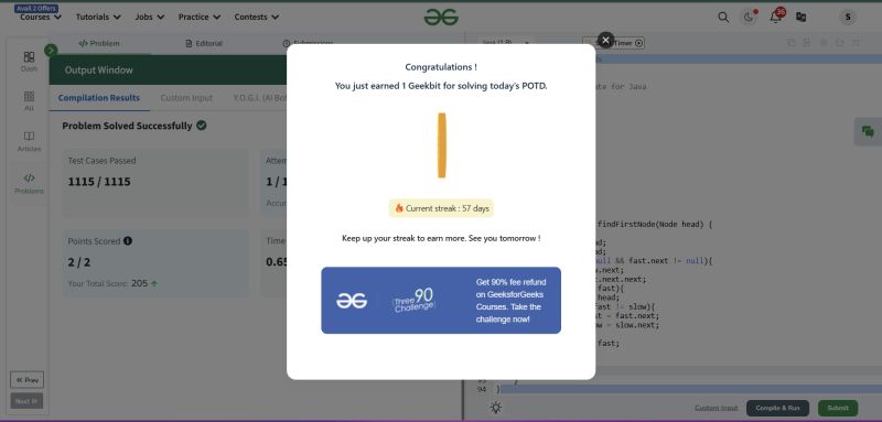Shaik Shajith on LinkedIn: #gfg160 #geekforgeeks #problemsolving ... Shaik Shajith on LinkedIn: #gfg160 #geekforgeeks #problemsolving ...