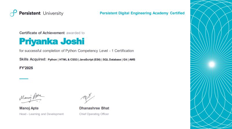 #python | Priyanka Joshi | 13 comments #python | Priyanka Joshi | 13 comments