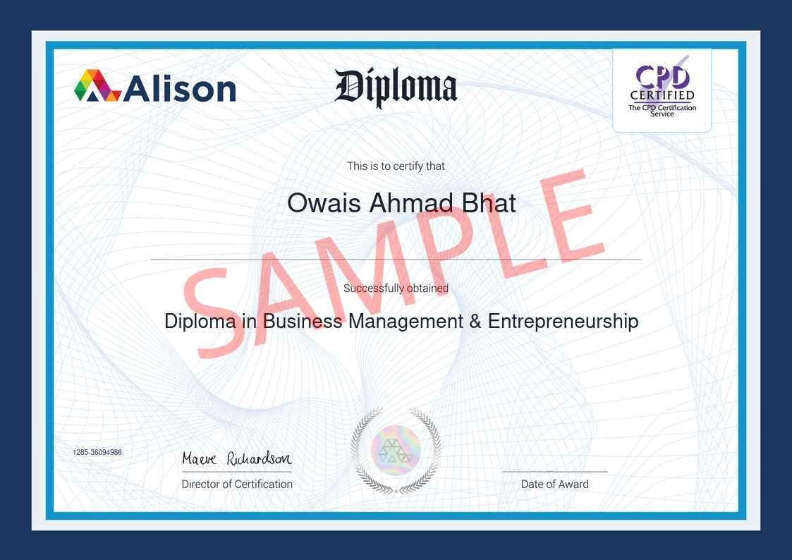 Owais Ahmad Bhat on LinkedIn: I have completed Diploma in Business ... Owais Ahmad Bhat on LinkedIn: I have completed Diploma in Business ...
