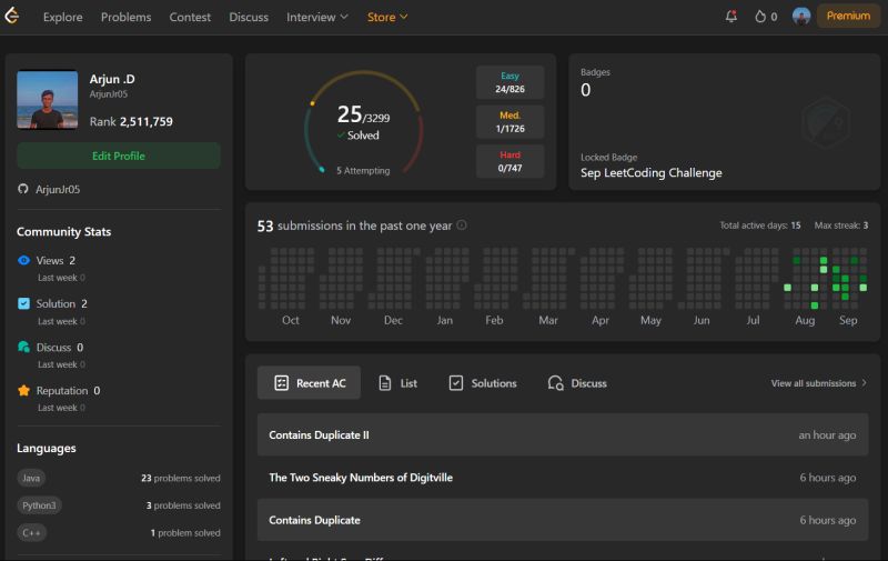 Arjun Damodaran on LinkedIn: #leetcode #problemsolving #coding # ... Arjun Damodaran on LinkedIn: #leetcode #problemsolving #coding # ...