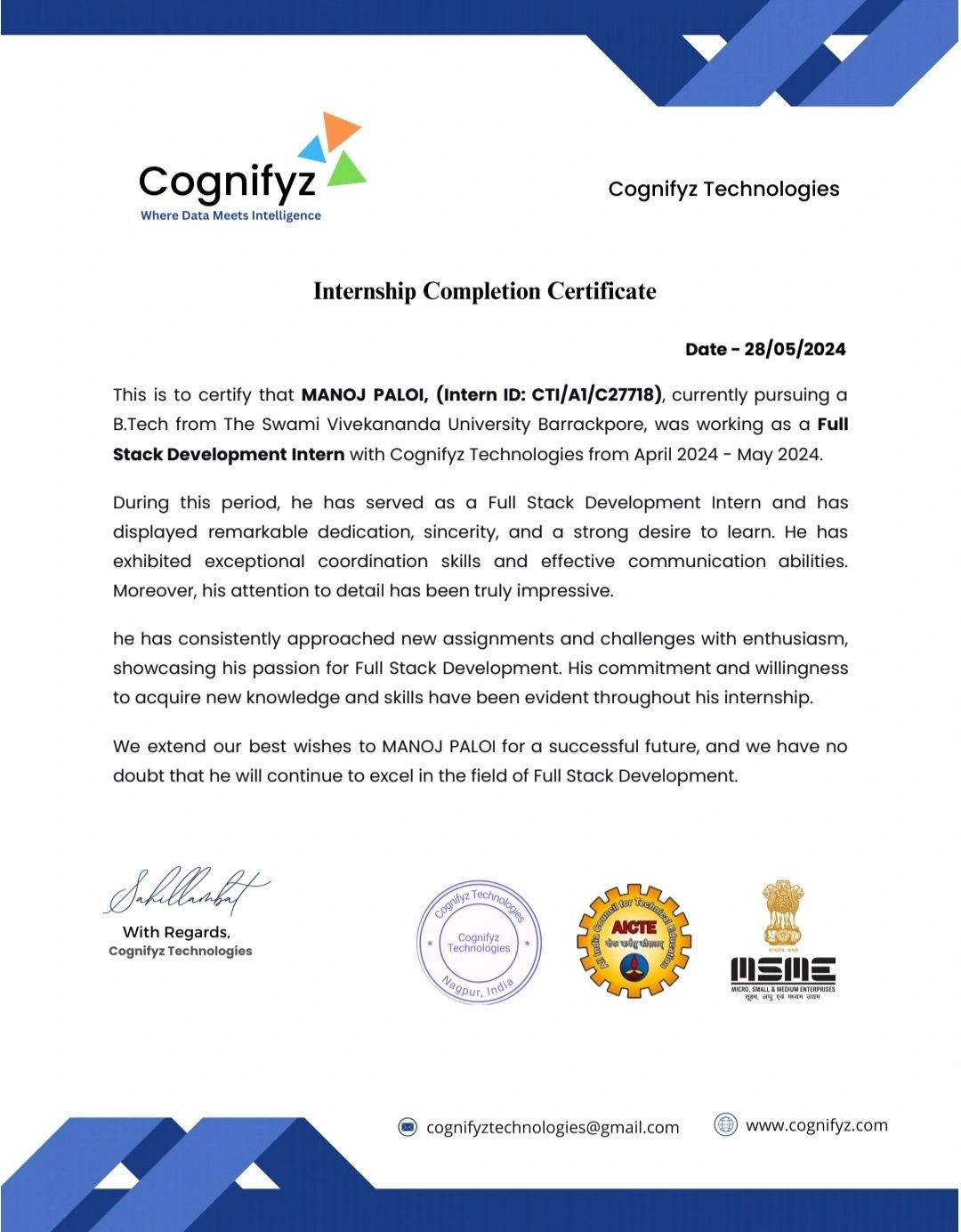 Manoj Paloi on LinkedIn: #completed #projects #challenge #internship # ... Manoj Paloi on LinkedIn: #completed #projects #challenge #internship # ...