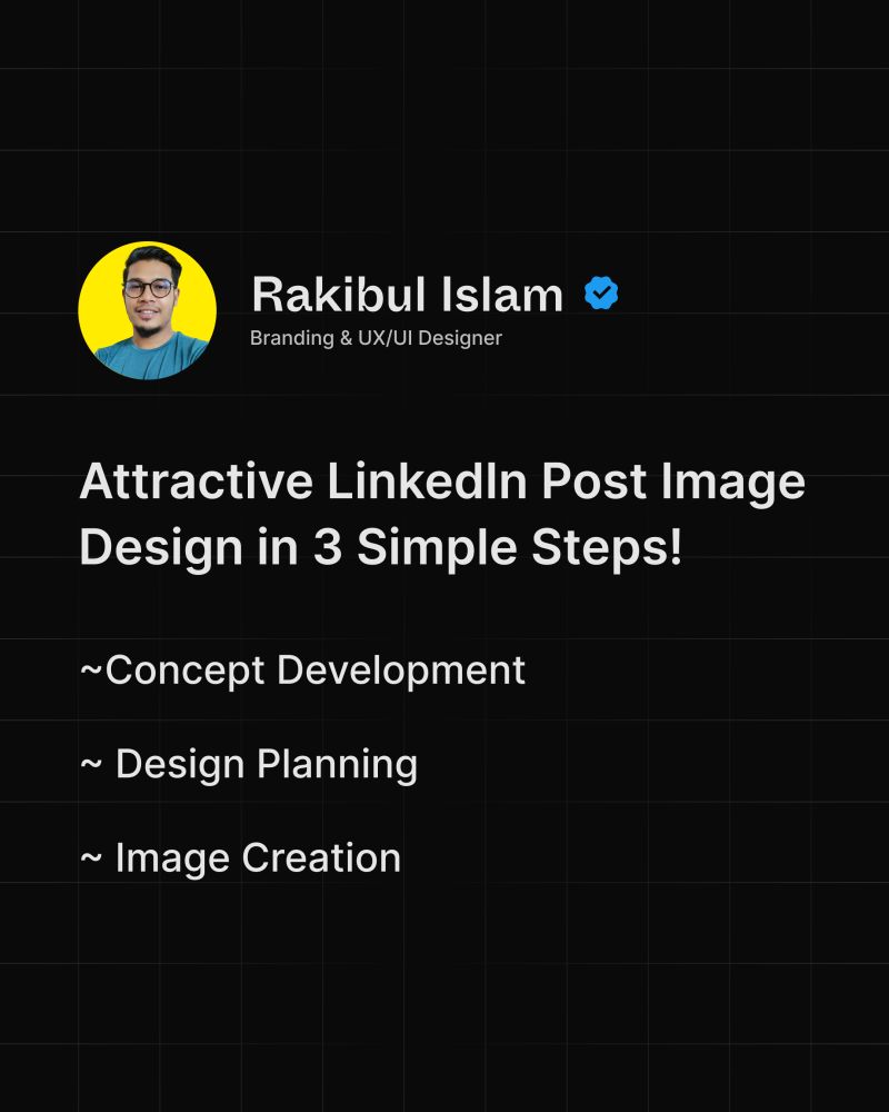 Rakibul Islam on LinkedIn: (Visual Design 101) I’ve mastered LinkedIn ... Rakibul Islam on LinkedIn: (Visual Design 101) I’ve mastered LinkedIn ...