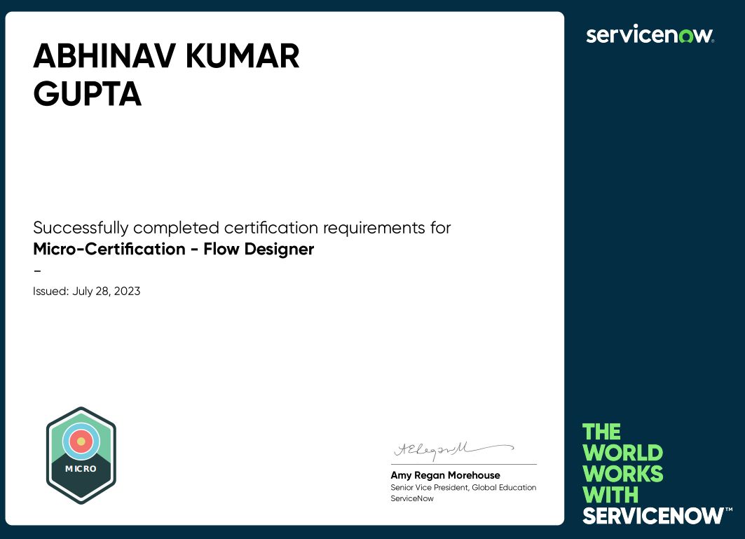 Abhinav Kumar Gupta on LinkedIn: #microcertification #rpa #automation # ... Abhinav Kumar Gupta on LinkedIn: #microcertification #rpa #automation # ...