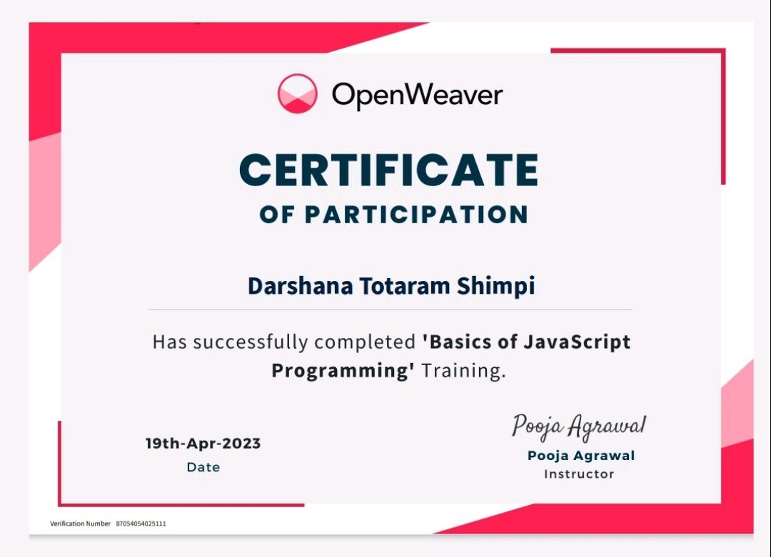 Darshana Shimpi on LinkedIn: #openweaver #connections #training #share ... Darshana Shimpi on LinkedIn: #openweaver #connections #training #share ...
