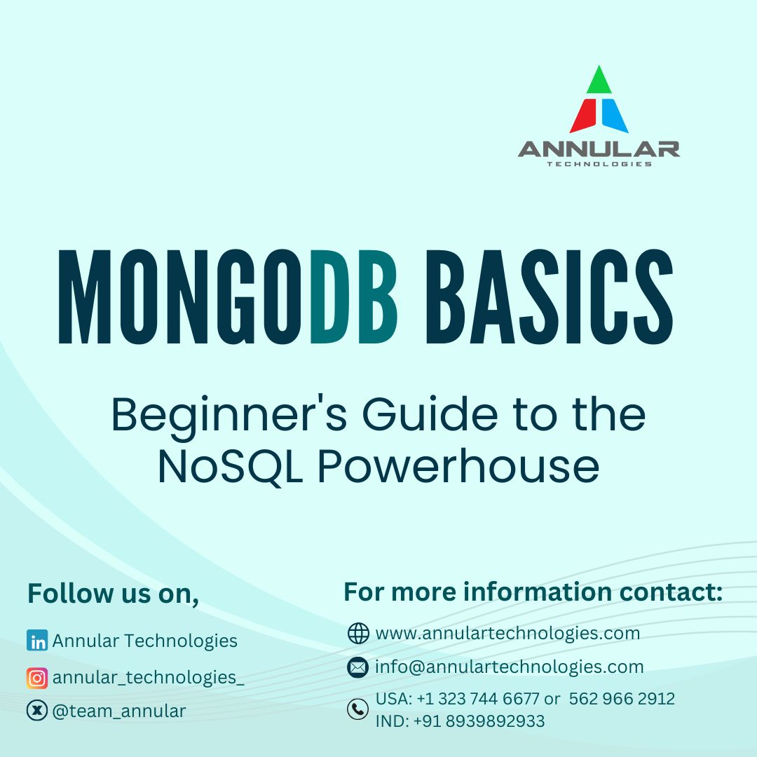Annular Technologies on LinkedIn: #mongodb #nosql #datascience # ... Annular Technologies on LinkedIn: #mongodb #nosql #datascience # ...