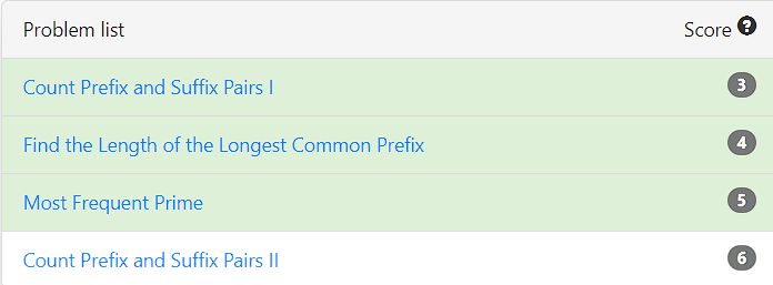 LeetCode Weekly Contest 385 Problem A : - Counts pairs of words sharing ... LeetCode Weekly Contest 385 Problem A : - Counts pairs of words sharing ...
